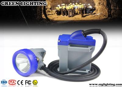 China Cord Safety Rechargeable LED Miners Light 10000 Lux 3W High Power Main Light for sale