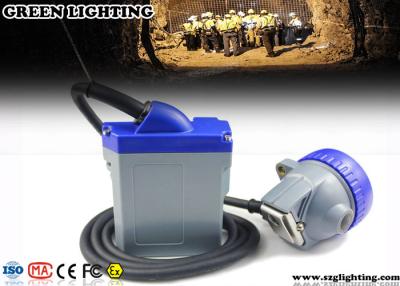 China Rechargeable Miners Headlamp 6600mAh Li-ion Battery 3W Main Light 146 Lumens for sale