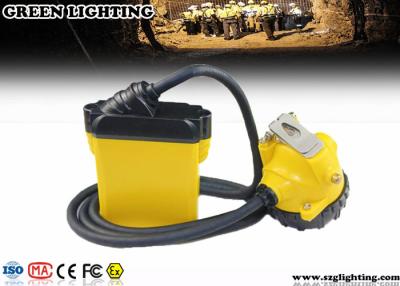 China IP68 25000lux 3W Cree LED Mining Cap Light with 12Ah Li-ion Battery 3 Levels for sale