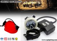 China GS5-B Semi-Corded Miners Helmet Light 5.6Ah Rechargeable LED Cap Lamp 8000 Lux for sale