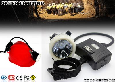 China GS5-B Semi-Corded Miners Helmet Light 5.6Ah Rechargeable LED Cap Lamp 8000 Lux for sale