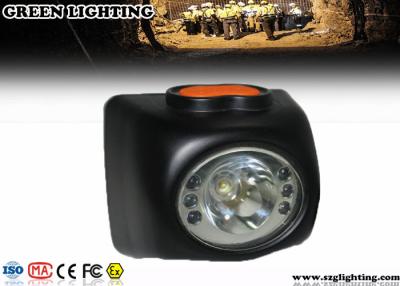 China IP67 Rechargeable LED Mining Cap Lamp 4.5Ah 3.7V Cordless with OLED Display for sale