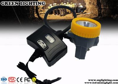 China 6400mAH Safety Mining Hard Hat Led Lights Semi - Corded Type 8000 Hours Life Span for sale