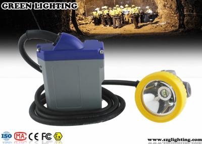 China Anti Explosive Mining LED Light 1.67W 6.6Ah Rechargeable Li-Ion Battery IP68 15000lux for sale