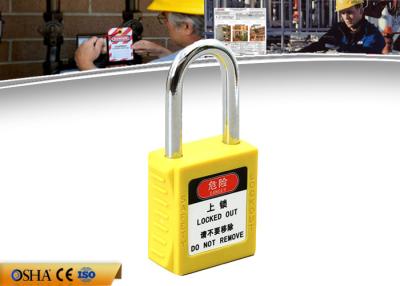 China Brass Cylinder Steel Safety Lockout Padlocks with Customized Brand for sale