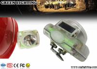 China 1W 6000Lux Light weight 140g Water Proof LED Mining Light With OLED Screen for sale