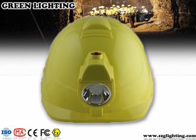 China 1W Cordless Mining Cap Lamp 3500Lux 2.8Ah Li-ion Helmet Light IP67 CE for sale