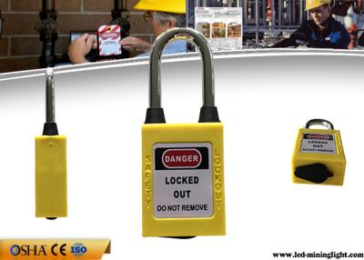 China OEM 38mm Steel Dustproof Industrial Safety Lockout Padlocks Key Alike 38mm for sale