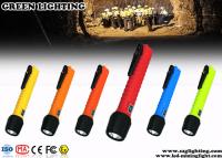 China IP68 Rechargeable Explosion Proof LED Flashlight 240 Lumen 3100mAh for sale