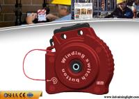 China Red PC Automatic Telescopic Cable Lockout 1.8m 2.0mm Cable for Industrial Safety Lockout Tagout for sale