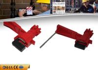 China 327g ABS Valve Lock Out for Quarter-Turn Ball Valves Single Arm 40mm Handle Width for sale