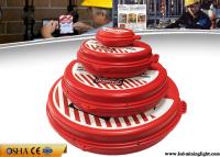 China Plastic Gate Valve Lockout for Hand Wheels 25mm-330mm CE Certified Red for sale