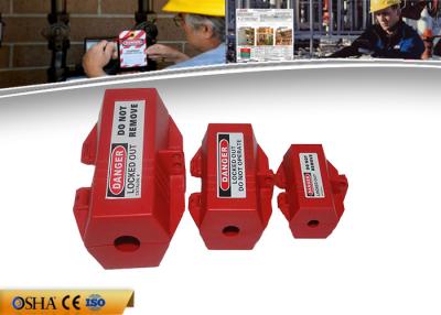 China 56g Pneumatic Plug Safety Lock Out Double Open Type Quadrangle Design for sale