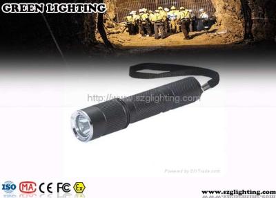 China 3W Explosion Proof Flashlight 2200mAh Rechargeable LED Torch IP68 Waterproof 150 Lumens for sale