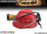 China 6.8Ah Semi Corded CREE LED Mining Light With Rear Warning Light 15000 Lux for sale