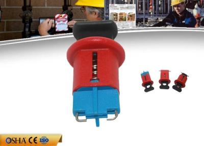 China Miniature Circuit Breaker Lockout Security For Padlock Nylon PA Material for sale