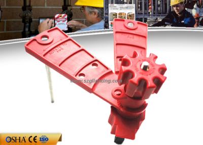 China Two Arms Universal Valve Lockout for 3 4 5 Way Valves 25mm to 40mm Size for sale