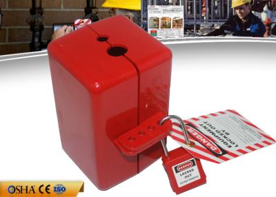 China ZC-D31 Polystyrene Electrical Plug Lockout for 110V 220V 550V Plugs up to 89mm for sale