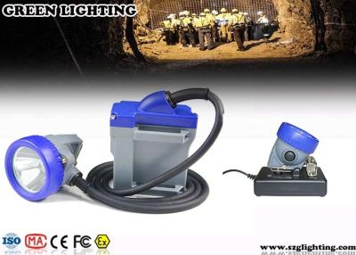 China 3W Corded Rechargeable LED Headlamp Anti-Explosive 4500 Lux 125 Lumens for sale
