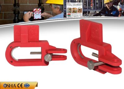 China Ultra Large Circuit Breaker Lockout Device 7mm Shackle Nylon Brass Lock for sale