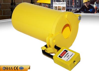 China ZC-M31 Plastic Gas Cylinder Lockout 89mm Shackle Diameter Safety Lock for sale