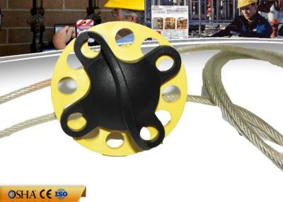China ZC-L41 Wheel Type Cable Safety Lockout 2m Steel Cable ABS Body 185 Weight Capacity for sale
