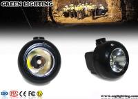 China IP68 Rechargeable Cordless Mining Cap Lamp 5.6Ah Li-Ion 3W Cree LED 10000 Lux for sale