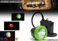 China 50000 Lux Rechargeable LED Headlamp 11.2Ah 4 Color Mining Cap Light for sale