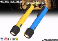 China IP68 LED Explosion Proof Flashlight 240 Lumens Rechargeable Emergency Torch for sale
