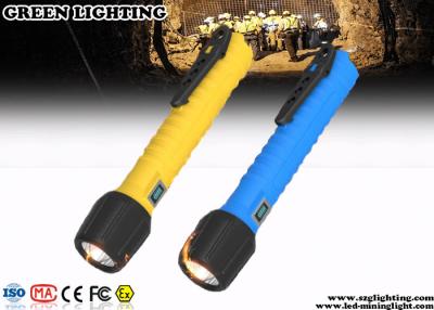 China IP68 LED Explosion Proof Flashlight 240 Lumens Rechargeable Emergency Torch for sale