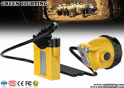 China Anti - Explosion PC Corded LED Mining Light With 10400 MAH IP 68 Waterproof    for sale