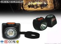 China Digital Cordless Rechargeable LED Headlamp 8000 Lux 4.5Ah Li-ion Battery Mining Cap Light for sale