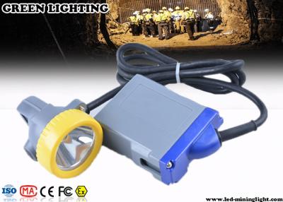 China 6.6Ah 3.7V Corded Anti-Explosive Rechargeable LED Mining Headlamp 1.67W for sale