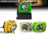 China 13000Lux Brightness Anti - Explosive Rechargeable LED Headlamp With OLED Screen for sale