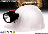 China ATEX Certificated Mining Cordless Cap Lamp , Rechargeable LED Headlamp for sale