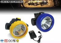 China 2.2Ah Rechargeable LED Headlamp 3500 Lux Brightness Shock - Resistant for sale