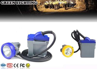 China IP68 Anti-Explosion Rechargeable LED Headlamp 10000Lux 6.6Ah Battery for sale