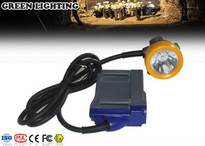 China GLT-7C 15000lux IP67 Rechargeable LED Headlamp 569g CE ATEX Mining Cap Light for sale
