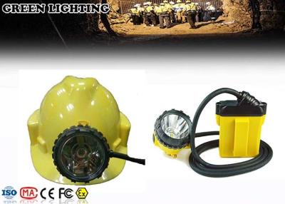 China IP68 25000Lux Brightness Rechargeable LED Headlamp With 18hours Working Time for sale