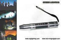 China GL-F016 Q5 5W LED Rechargeable Torch 350 Lumen 300-500 Meter Distance for sale