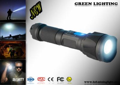 China 1300 Lum Cree Led Torch , IP 67 Waterproof 500 Meter Throw Beam Led Torchlight for sale