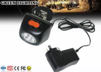 China GL4.5-B 3W 8000lux Digital Rechargeable LED Headlamp 4.5Ah Li-ion Battery for sale