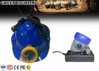 China 15000 Lux Cree Rechargeable Headlamp 16H Working Time 1.2W Hard Hat Light ATEX for sale