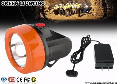 China 110Lum 0.85W Cordless Rechargeable LED Headlamp for Underground Mine USB Charger ATEX for sale