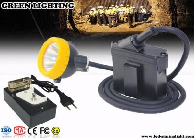 China 1.05W 350mA Rechargeable LED Miner Cap Lamp 15000 Lux CE ATEX Certified for sale