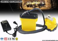 China 25000 Lux Rechargeable Mining Cap Lamp 10.4Ah Lithium Ion Headlamp with 2A Charger for sale