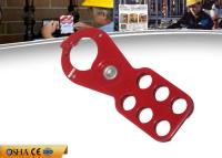 China ZC-K24 Safety Lockout Hasp 38mm Steel Multi Lock Hasp with Hooks 77g for sale