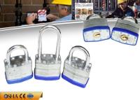 China 52mm Laminated Steel Safety Lockout Padlock 6mm Shackle 40mm Body Width Keyed Alike for sale