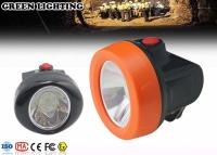China Cordless LED Mining Cap Lamp 6000Lux 2.8Ah Rechargeable Anti-Explosive Headlamp for sale