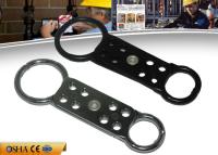 China ZC-K61 Double End Lockout Hasp 38mm Head Shackle 149mm Length 8 Worker Safety Hasp for sale